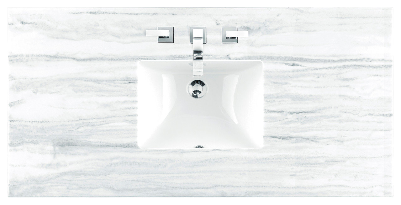 Brookfield 48" Warm Cherry Vanity, Arctic Fall Solid Surface Top ...