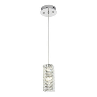 Aston LED Pendant in Chrome - Contemporary - Pendant Lighting - by ...