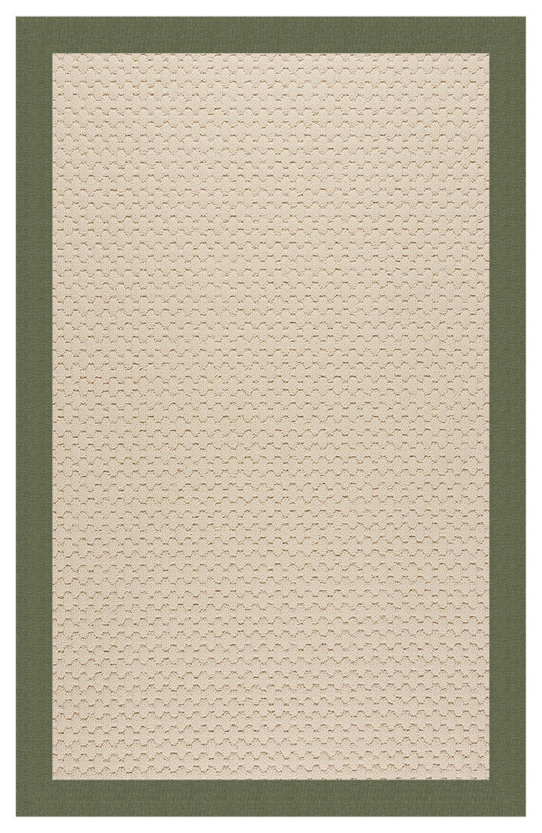 Zoe-Sugar Mountain Machine Tufted Rectangle Rug, Plant Green, 10'x14 ...