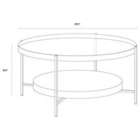 Gia Coffee Table - Contemporary - Coffee Tables - by Sunpan Modern Home ...