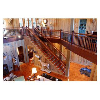 Two-story Trophy Room - Traditional - Columbus - by HoBart Builders ...