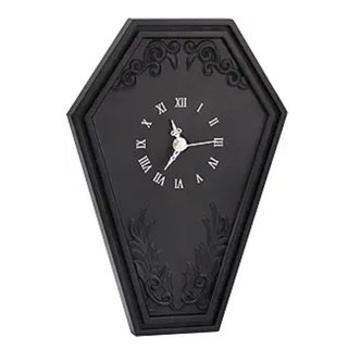 Coffin Wall Clock - Gothic Home Décor - Steampunk Wall Clock,Coffin ...