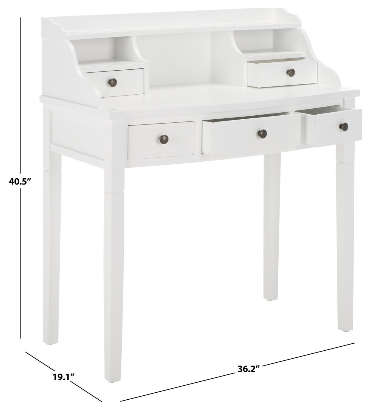 Safavieh Landon Writing Desk, #N/A - Transitional - Desks And Hutches ...