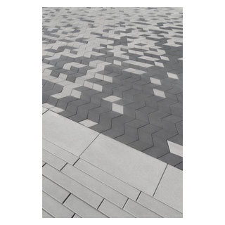 Diamond Driveway - Modern - Landscape - Other - by Techo-Bloc | Houzz