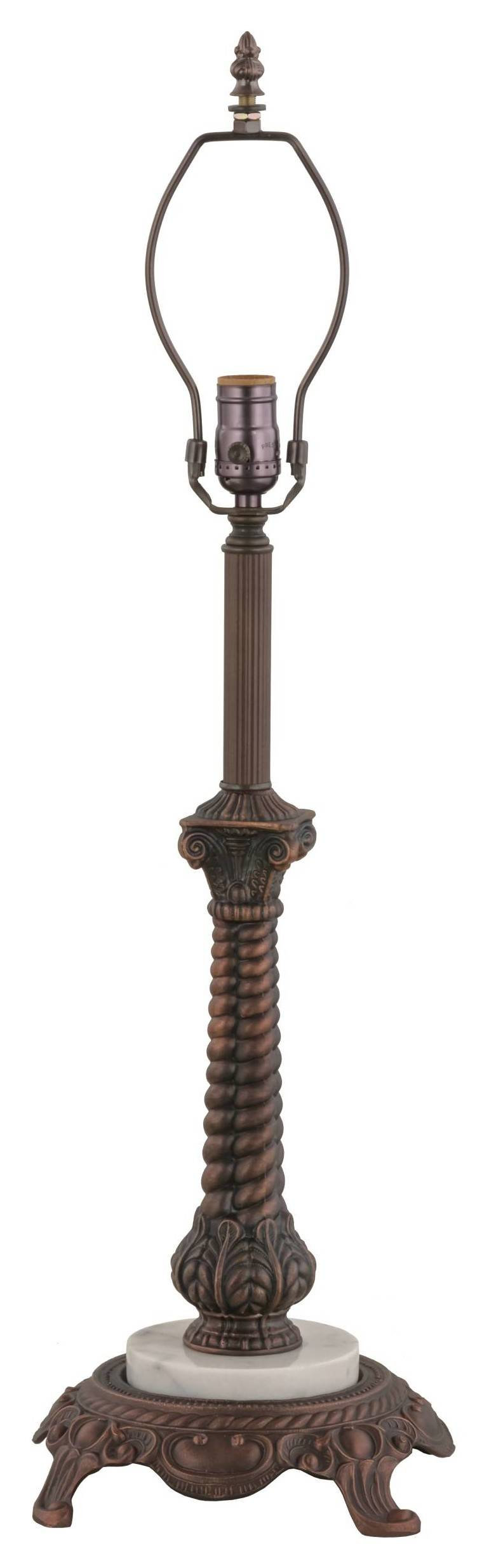 Meyda Lighting 21" Rope Table Lamp Base - Victorian - Lamp Bases - by ...