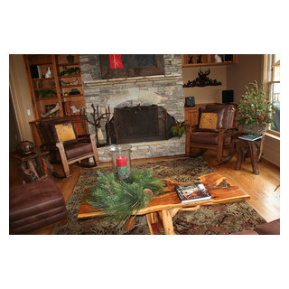 Jones Mountain Home - Rustic - Atlanta - by Lakota Cove | Houzz
