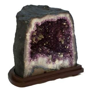 Amethyst Cathedral Geode - Contemporary - Decorative Objects And ...