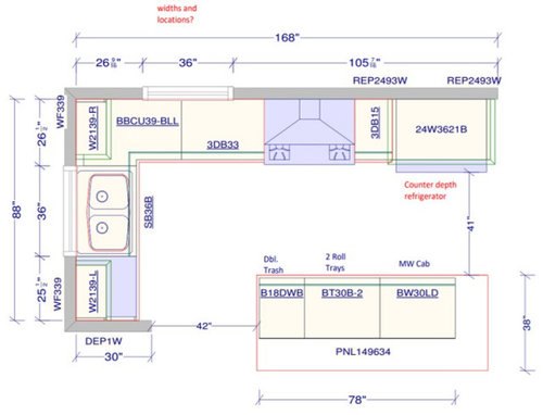 New Construction Kitchen Layout Concerns