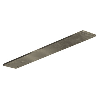 3"x20" Logan Hidden Support Steel Bracket, Hammered Black, 3"Wx18"D/14 ...