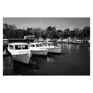 Fine Art Photograph, Deadrise Boats, Fine Art Paper Giclee, 36"x24 ...