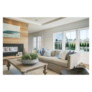 Brooks Farm - Farmhouse - Living Room - Boston - by BPC Architecture ...