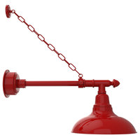 Gooseneck Barn Light With Vintage Arm With Chain, 12" - Farmhouse ...