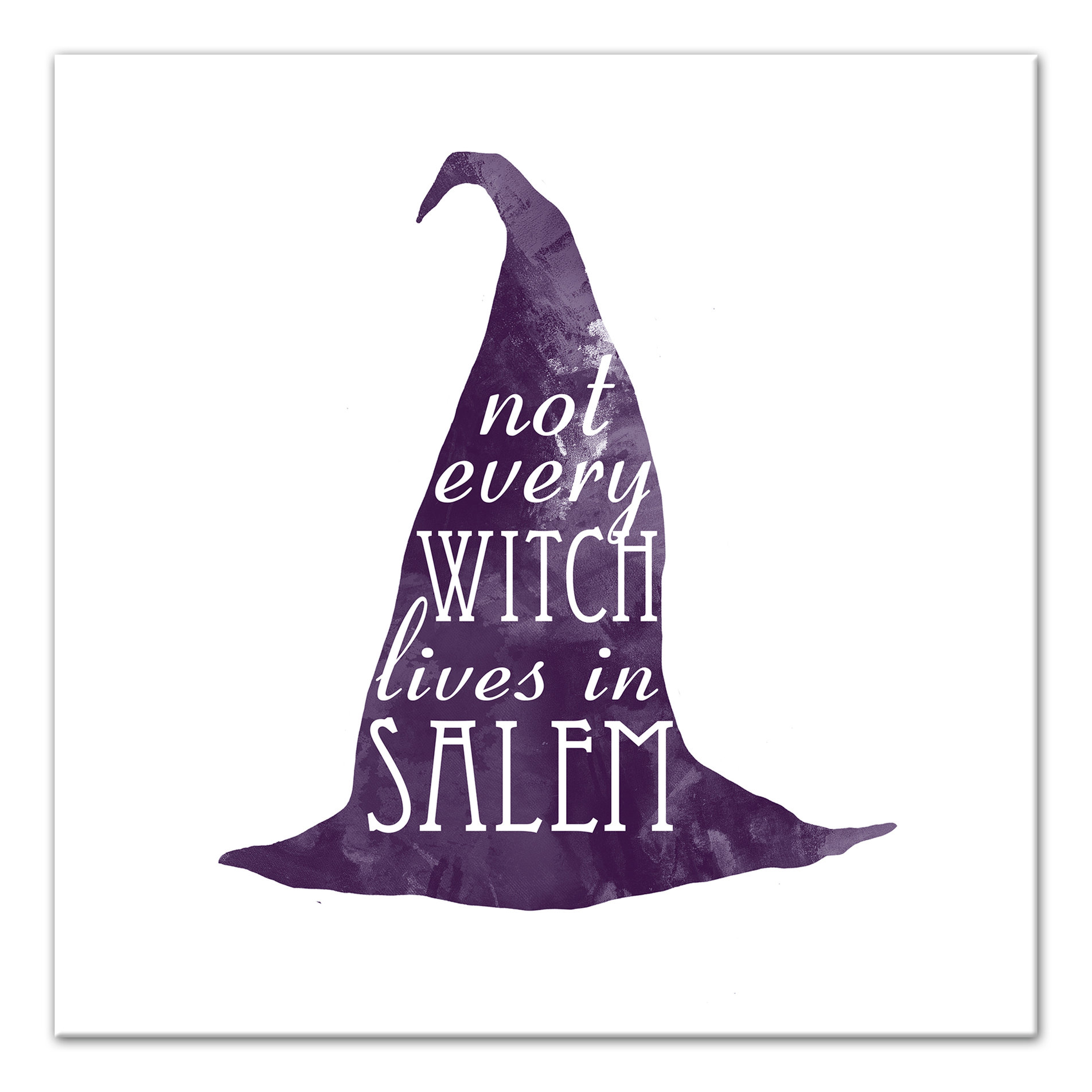 Not Every Witch Lives in Salem Wall Art, 30x30 - Contemporary - Prints ...