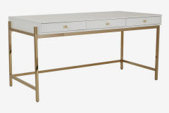 Using a round table for a home office desk?