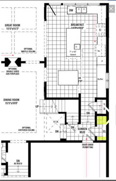 Kitchen Layout Sink Island