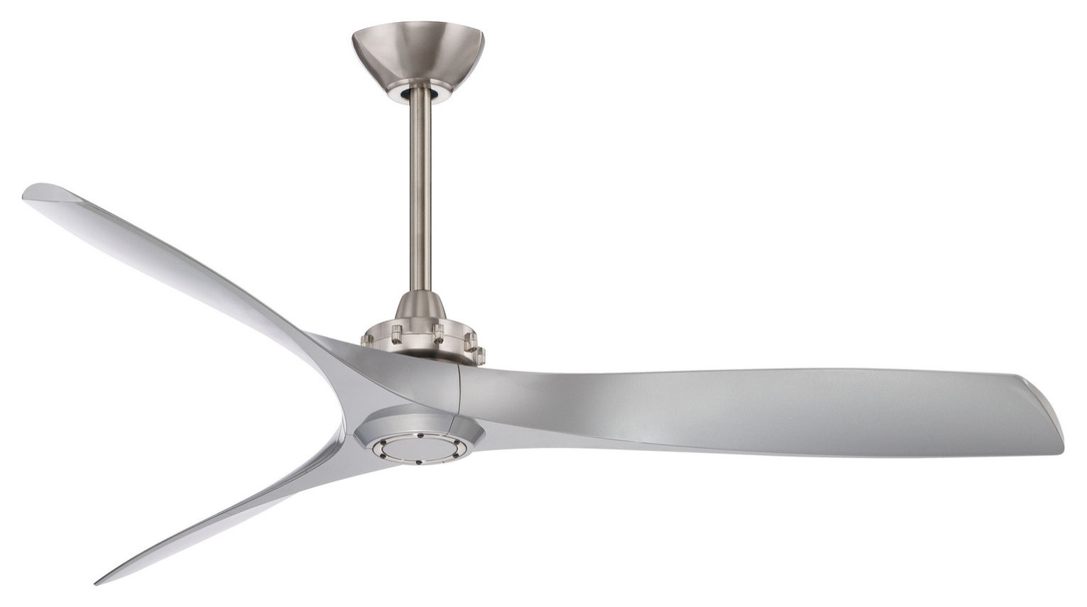 Minka Aire F853-Bn/Sl, Aviation 60" Ceiling Fan - Transitional - Ceiling Fans - by Lighting ...