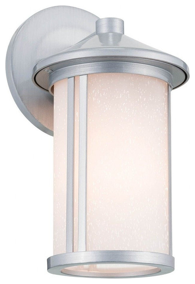 1 Light Outdoor Small Wall Mount In Industrial Style-10.5 Inches Tall ...