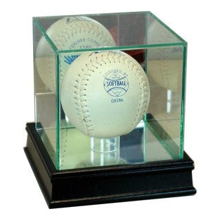 Softball Display Case - Traditional - Decorative Objects And Figurines ...