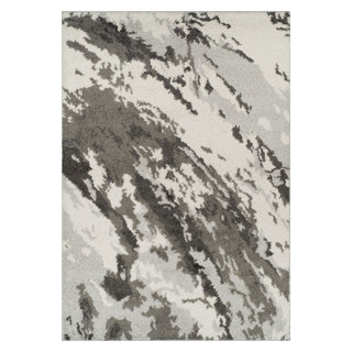 Rocco RC3 Silver 8' x 10' Rug - Transitional - Rugs - by PARMA HOME | Houzz