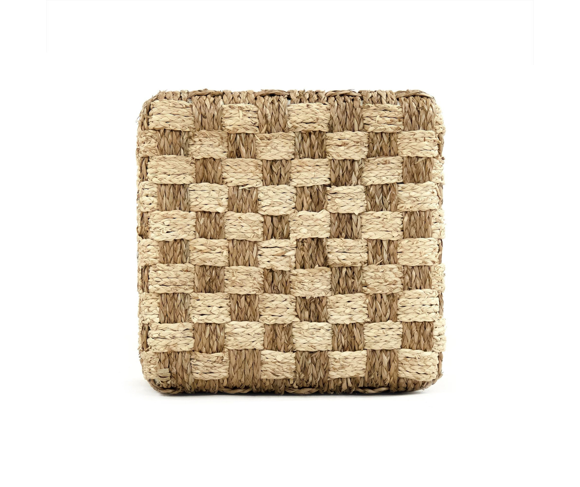 Woven Pouf - Beach Style - Floor Pillows And Poufs - by Hudson Home Decor | Houzz