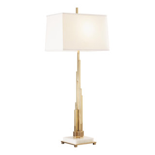 Metropolis Lamp, Brass - Transitional - Table Lamps - by GLOBAL VIEWS ...