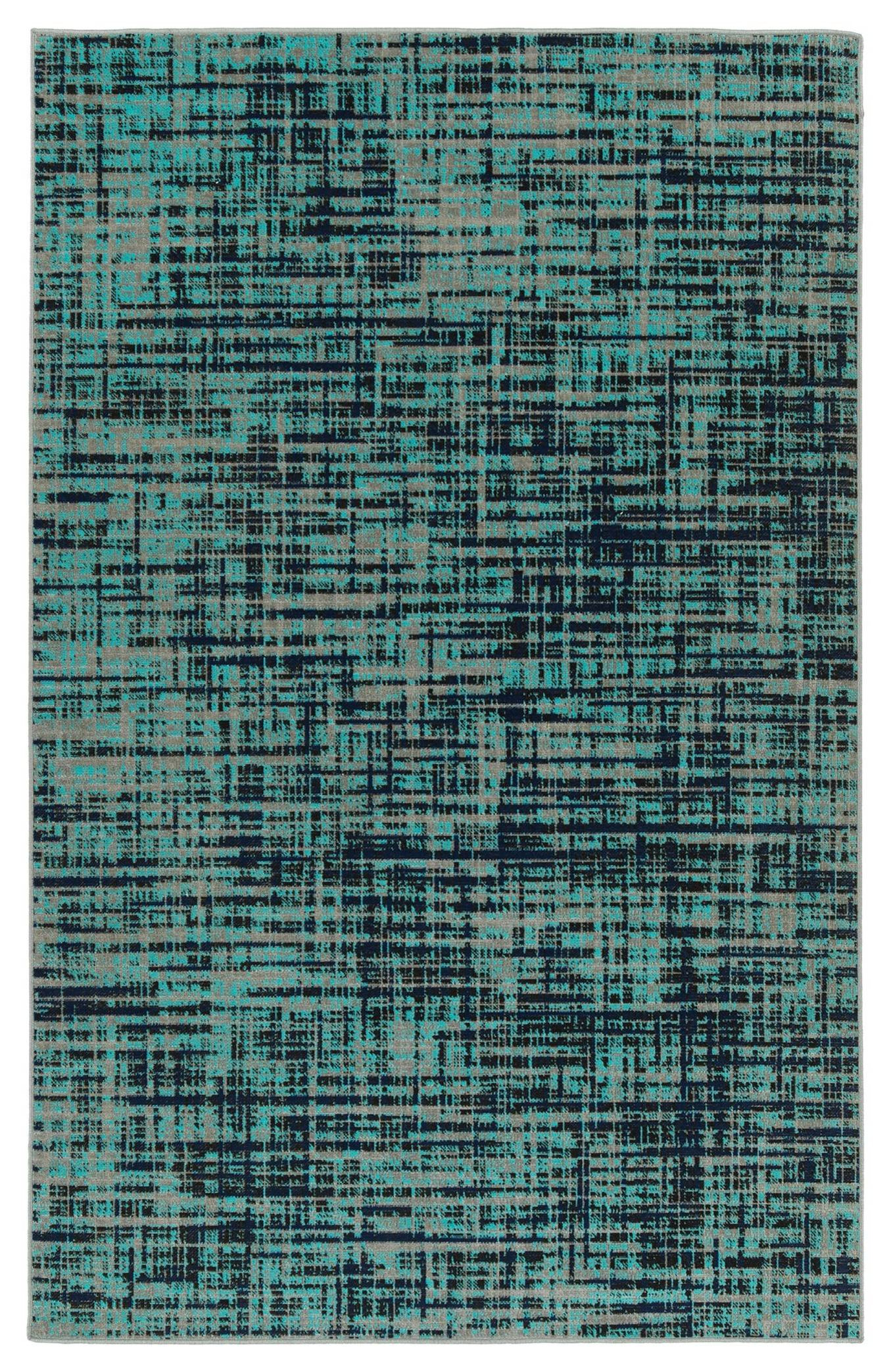 Kaleen Zuma Beach Collection Rug, Turquoise, 2'x3' - Contemporary ...