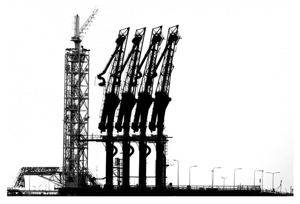 "Rotterdam-Harbour" Digital Paper Print by Jan Niezen, 20"x14", 32"x22 ...