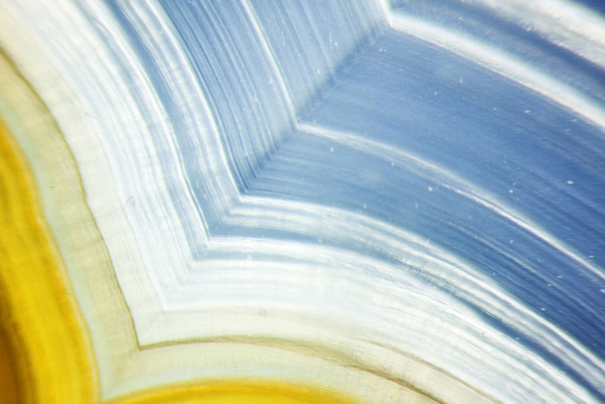 "Color Crease" Painting Print on Canvas, 45"x30" - Contemporary ...