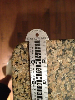 Looking for pictures of eased and quarter round countertop edges