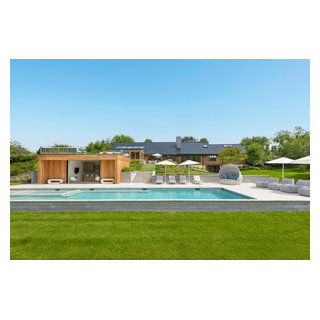 Water Mill - Pool House - Modern - Pool - New York - by Jason Thomas ...
