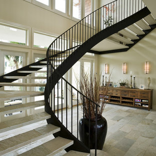75 Beautiful Limestone Staircase Pictures & Ideas | Houzz