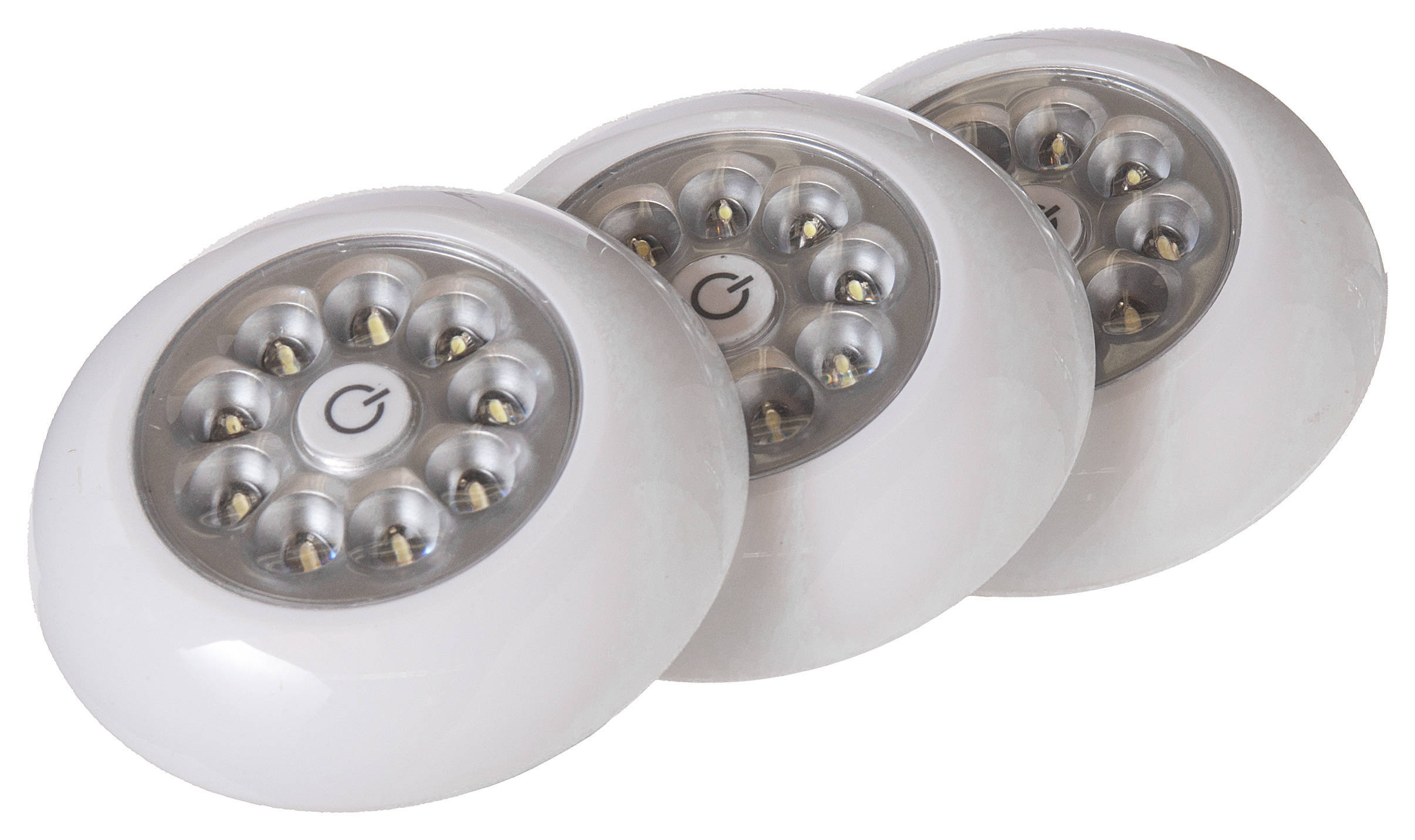 9 LED Anywhere Light XB, Set of 3 - Contemporary - Flush-mount Ceiling ...