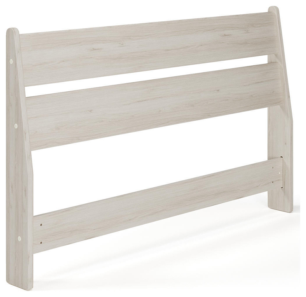 Socalle Light Natural Panel Headboard, Full - Transitional - Headboards - by Ashley Furniture ...