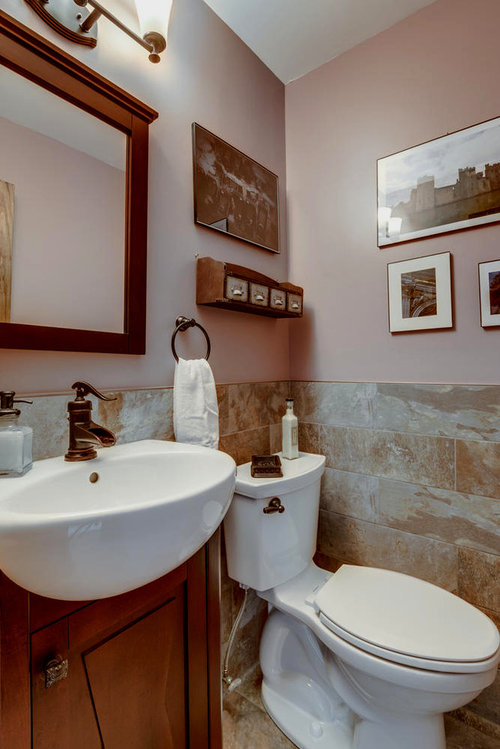 Entryway and Powder-room renovation