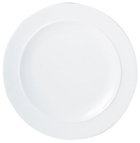 White Dinner Plate - Traditional - Dinner Plates - by Denby | Houzz