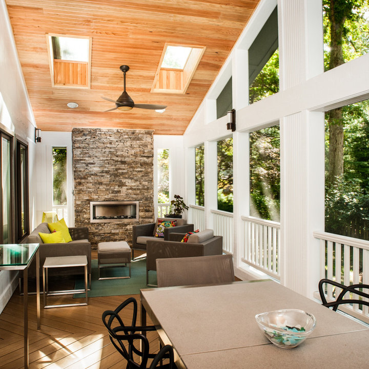 75 Beautiful Contemporary Verandah Ideas & Designs - September 2025 ...