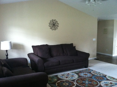 Strange living room layout, any advice?