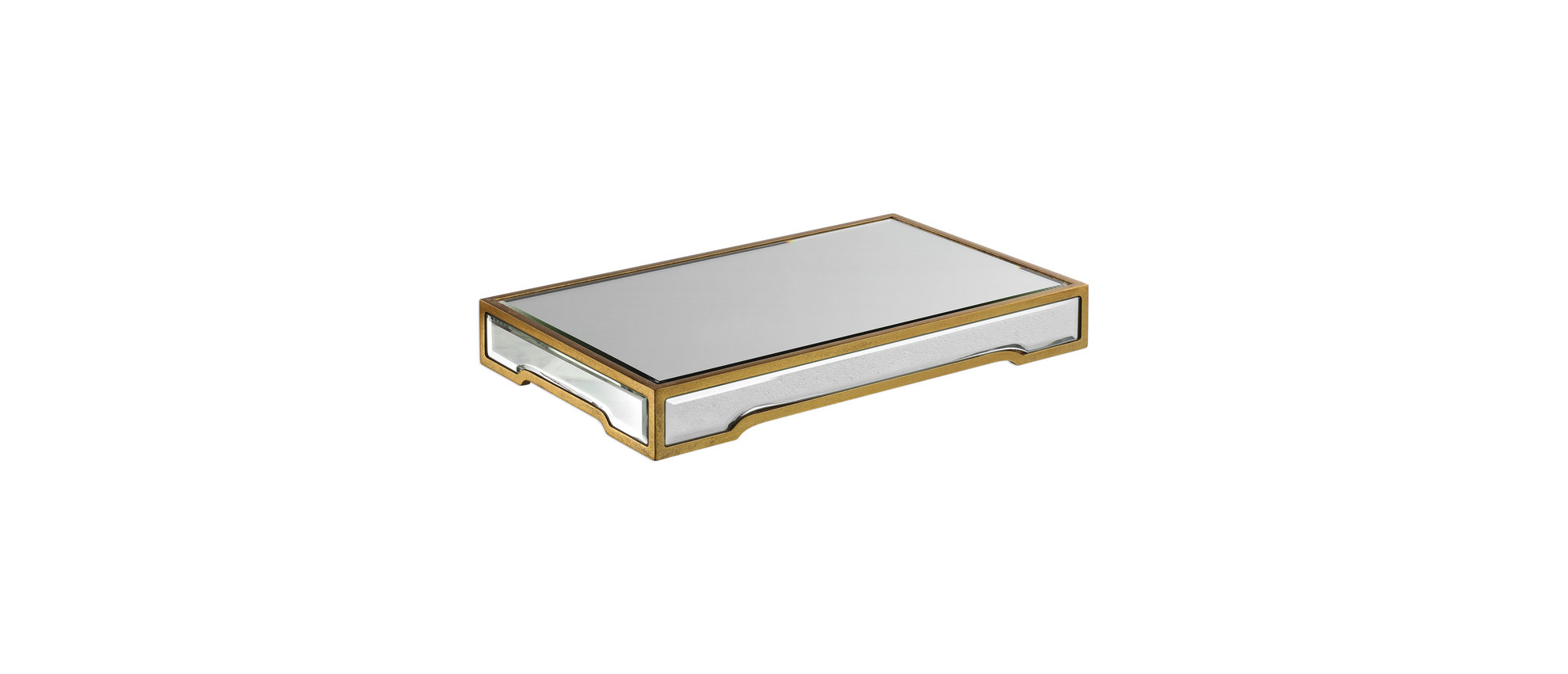 Uttermost Carly Mirrored Tray - Transitional - Serving Trays - by ...
