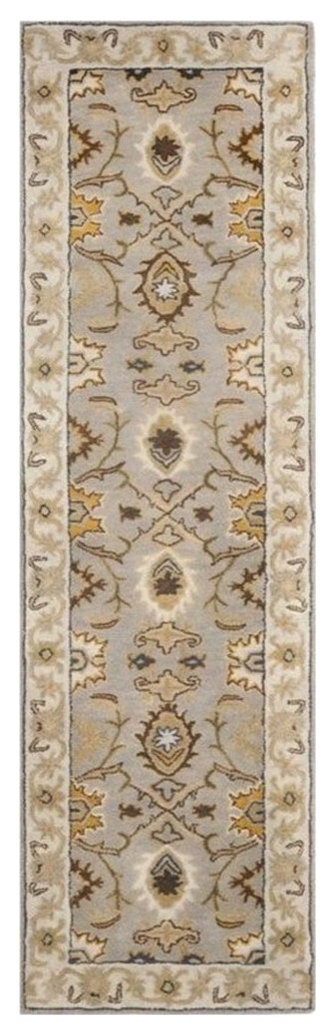 Safavieh Heritage Light Grey Traditional Rug - Runner 2'3" x 12 ...