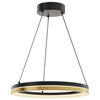 Eclipse 14" Double Ring LED Pendant - Modern - Pendant Lighting - by ...
