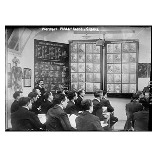 Portrait Parle Class, France Print, 16" x 24" - Contemporary - Prints ...