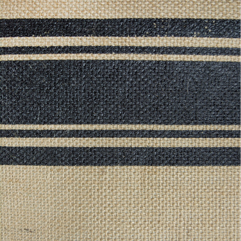 DII Burlap Bin Border Black Rectangle Large 18x12x15" - Contemporary ...