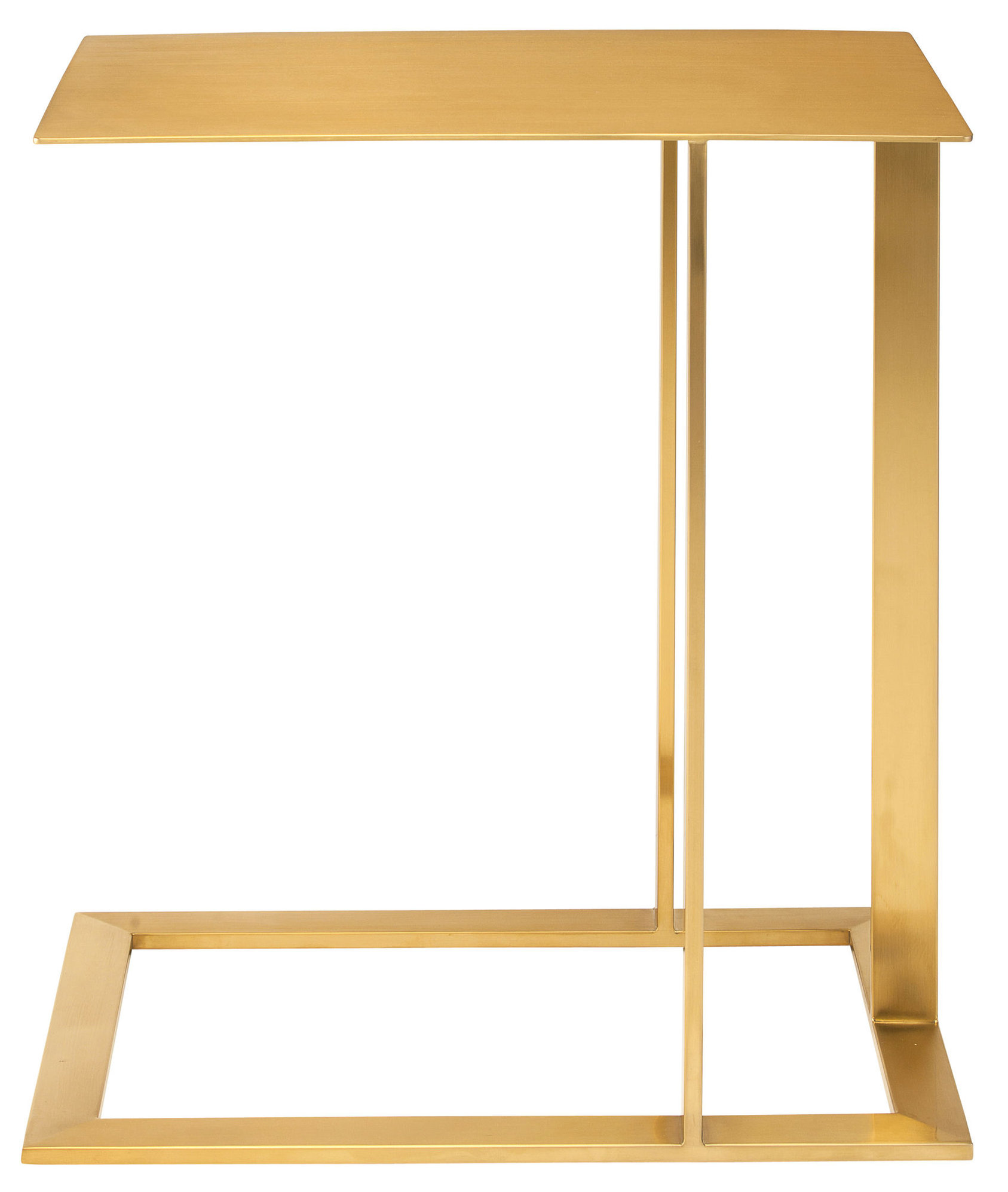 Celine Gold Metal Side Table - Contemporary - Side Tables And End ...