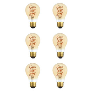 Elitco Lighting Raedyn LED Deco Helix 2000K, Amber A19 Bulb - Led Bulbs ...