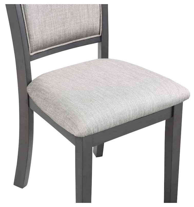 Amy Dining Chair (2/Ctn)-Gray - Contemporary - Dining Chairs - by Bison ...