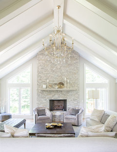 Ideas for our large bare living room walls, high ceilings | Houzz Forum