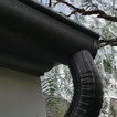Bonderized Steel, 5 inch Half Round Seamless Gutters with Round ...