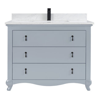 Legion Furniture WS2512 Series Bathroom Sink Vanity, 42" - Traditional - Bathroom Vanities And ...