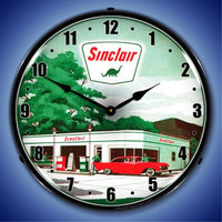 1904900 Sinclair Gas Station 2 Clock - Contemporary - Wall Clocks - by ...