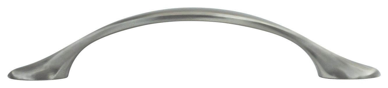 Flare 3-3/4", 96mm, Centers Brushed Nickel Cabinet Pull Handle, 5 ...